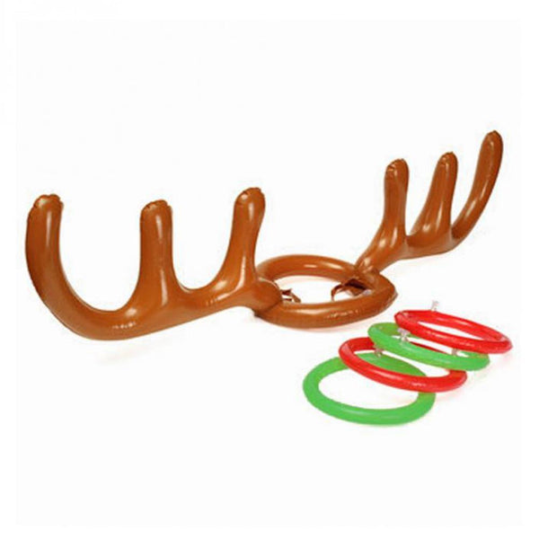 Christmas Inflatable Reindeer Antler Ring Toss Game – Life Guidance ...